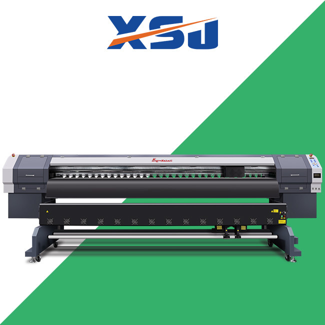 Aluminum Beam Skycolor 3.2m Digital Inkjet Printer With 4 Heads