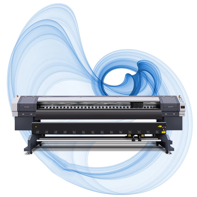 3.2m Digital Inkjet Printing Machine Large Format Eco Solvent Printer ...